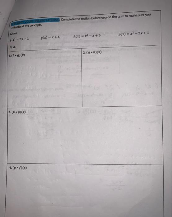 Solved undentand the concepts. Chen: | Chegg.com