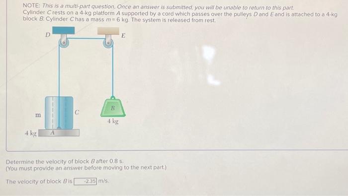 Solved NOTE: This is a multi-part question. Once an answer | Chegg.com
