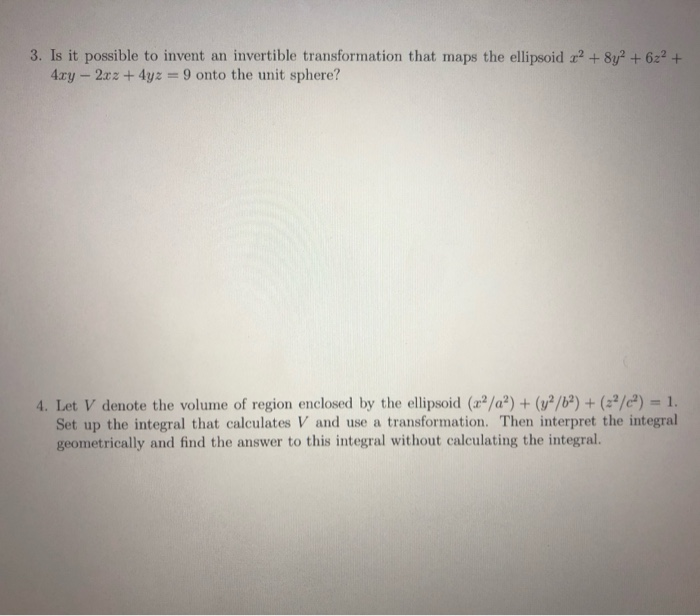 Solved 3. Is it possible to invent an invertible | Chegg.com