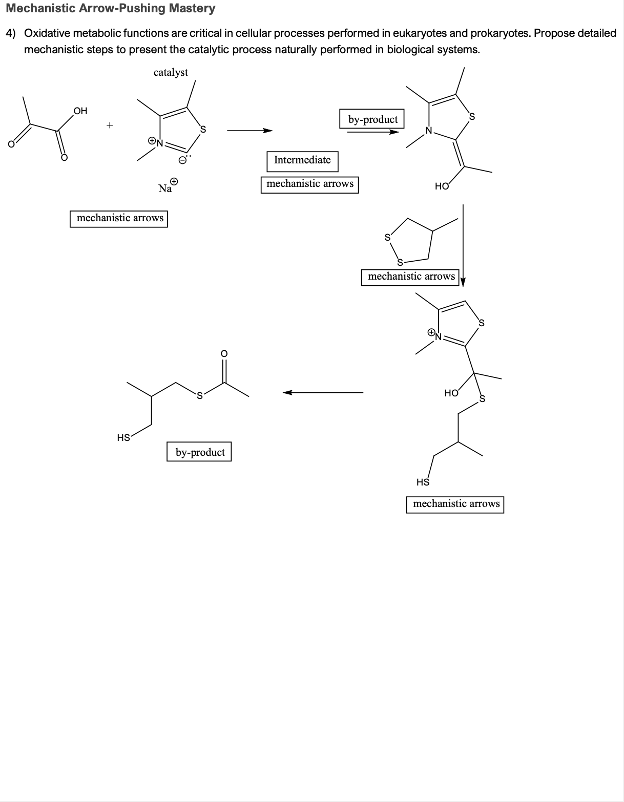 Solved Mechanistic Arrow-Pushing Mastery 4) ﻿Oxidative | Chegg.com