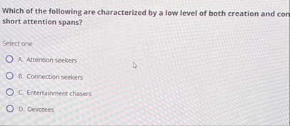 Solved Which of the following are characterized by a low | Chegg.com