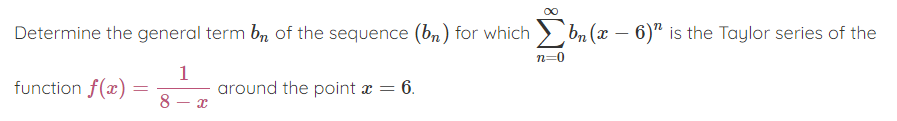 Solved Determine the general term bn ﻿of the sequence (bn) | Chegg.com