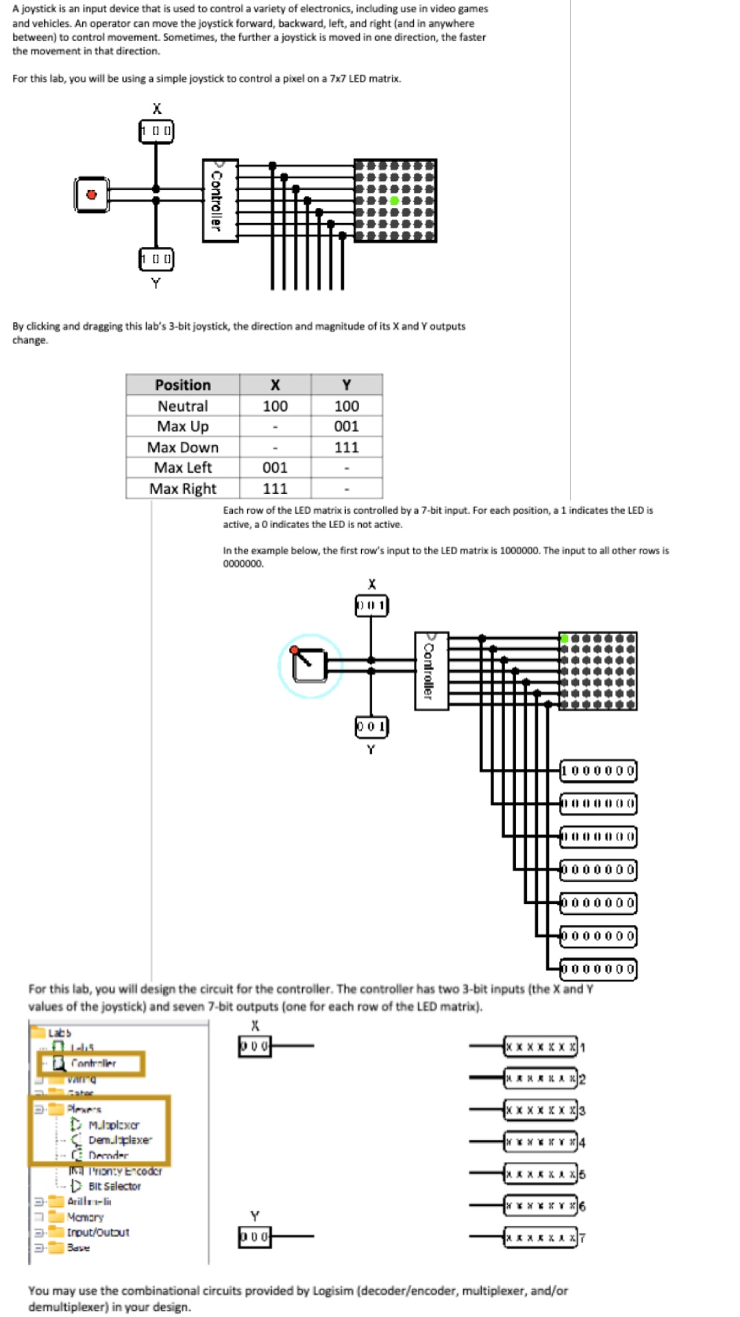 Solved A joystick is an input device that is used to control | Chegg.com