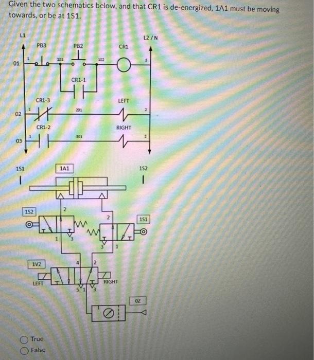 Solved Given the two schematics below, and that CR1 is | Chegg.com