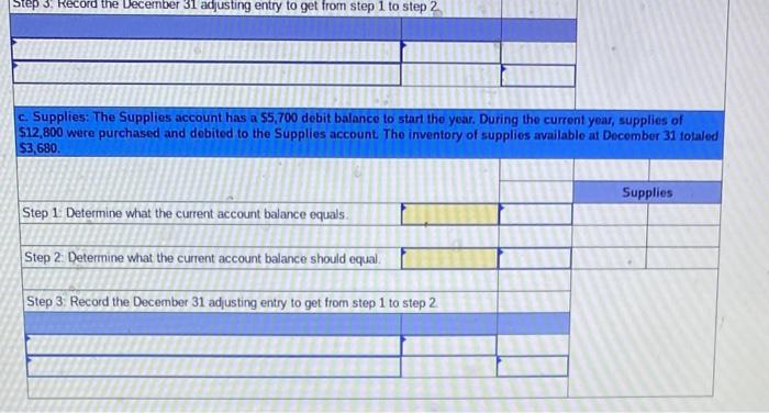 Solved QS 3-6 (Algo) Prepaid (deferred) expenses adjustments | Chegg.com