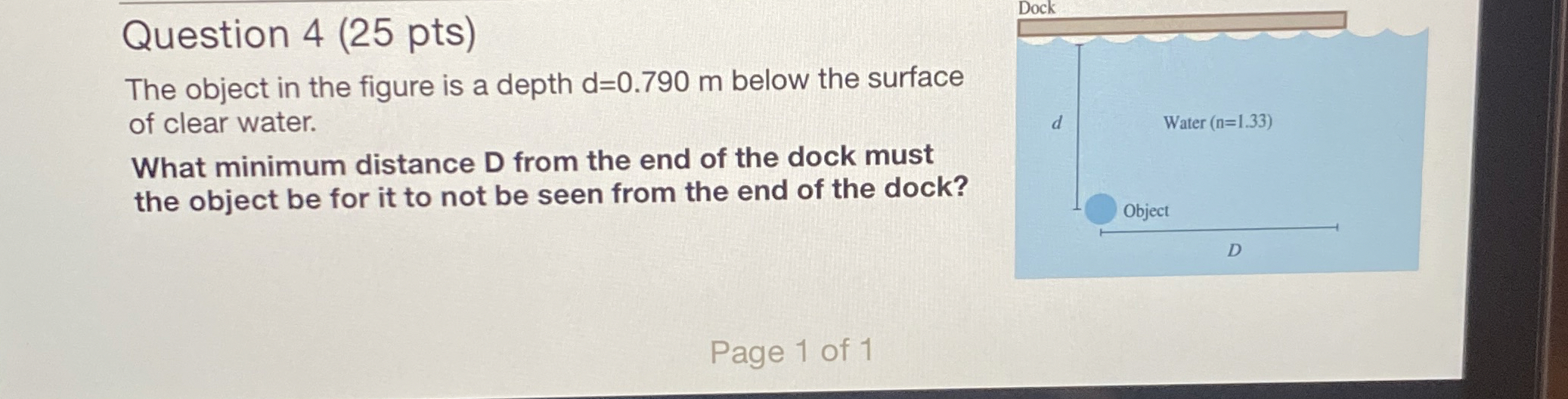 Solved Question 4 (25 ﻿pts)The object in the figure is a | Chegg.com