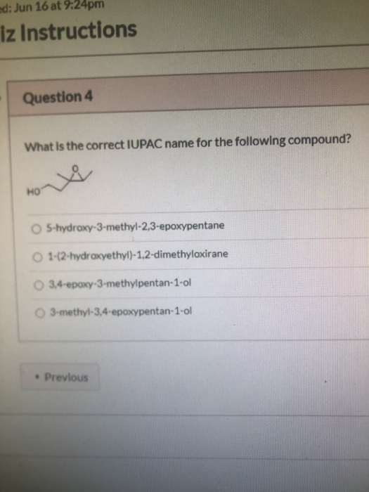 Solved ed: Jun 16 at 9:24pm Iz Instructions Question 4 What | Chegg.com