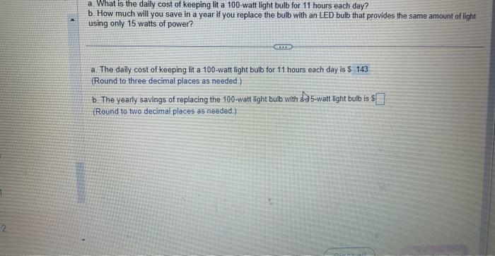 Solved Your utility company charges 13 cents per | Chegg.com