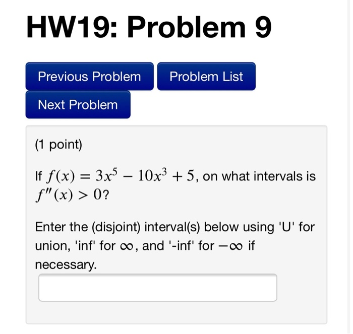Solved HW19: Problem 9 Previous Problem Problem List Next | Chegg.com