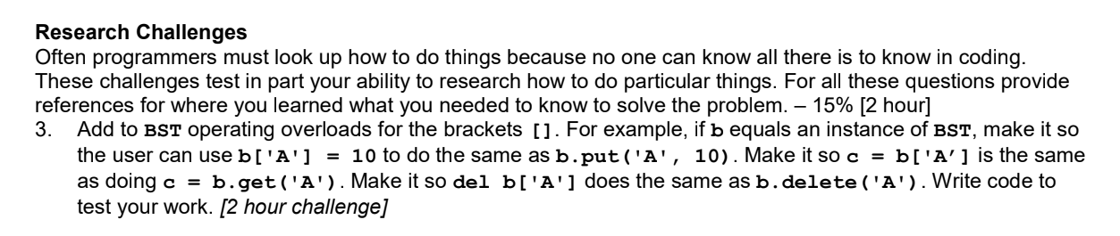 Solved by an EXPERT Research ChallengesOften programmers must look up how | Chegg.com