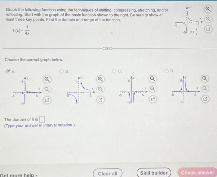 Solved Graph the following function using the techniques of | Chegg.com