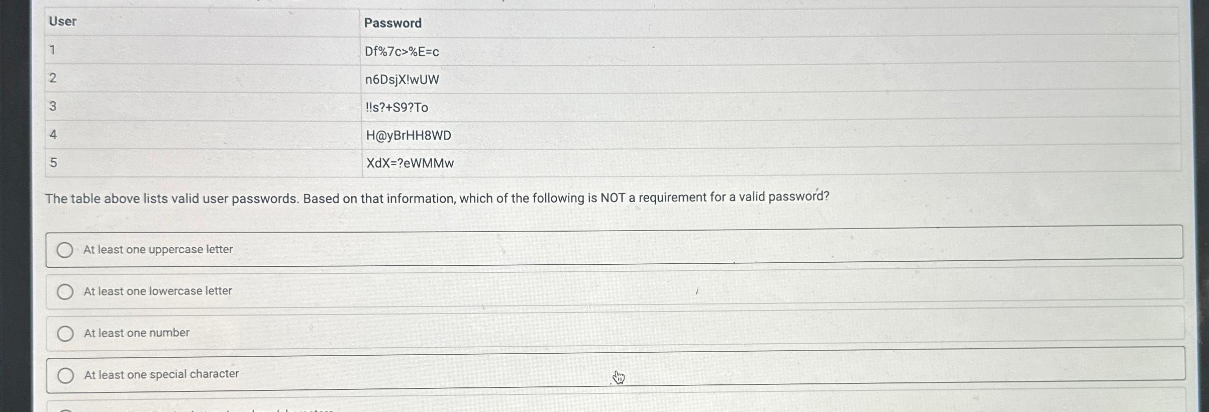 Solved Question | Chegg.com