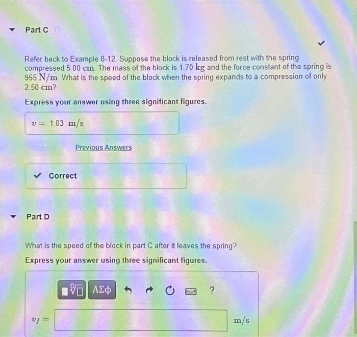 Solved Example 8-12 depicts the following scenario. A | Chegg.com