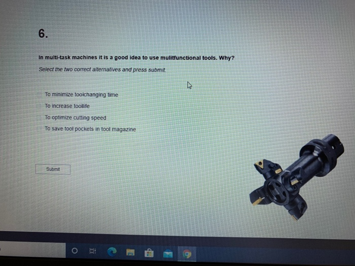 Solved In multi-task machines it is a good idea to use | Chegg.com