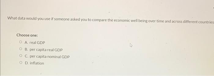 Solved What data would you use if someone asked you to | Chegg.com
