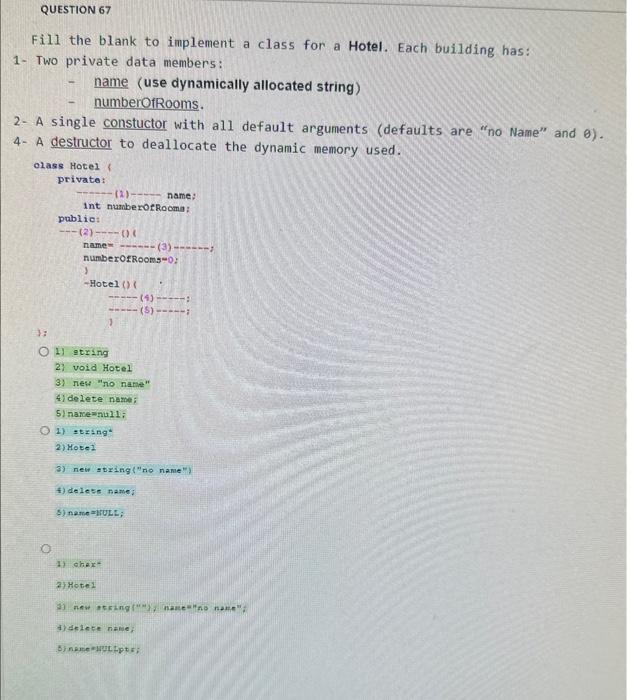 Solved What Does Int ∗a Null Do 1 Creates A Pointer Of