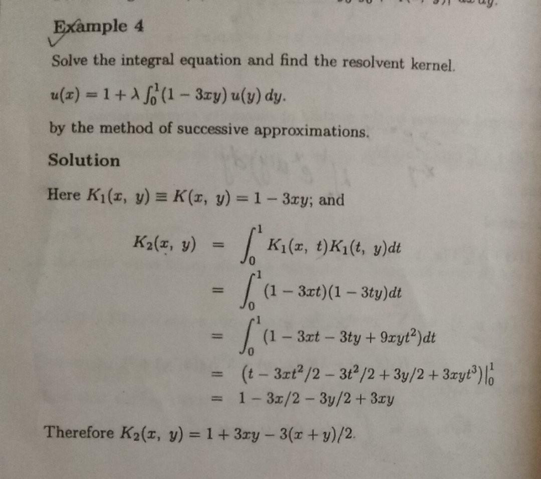 Solved D#2 consider integral eq. Ux) = 1 + 2 S xy ulyady a) | Chegg.com