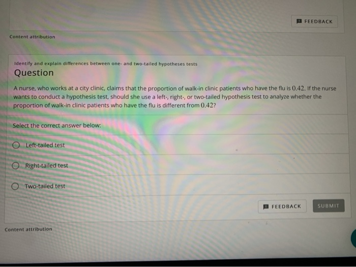 Solved FEEDBACK Content attribution Identify and explain | Chegg.com