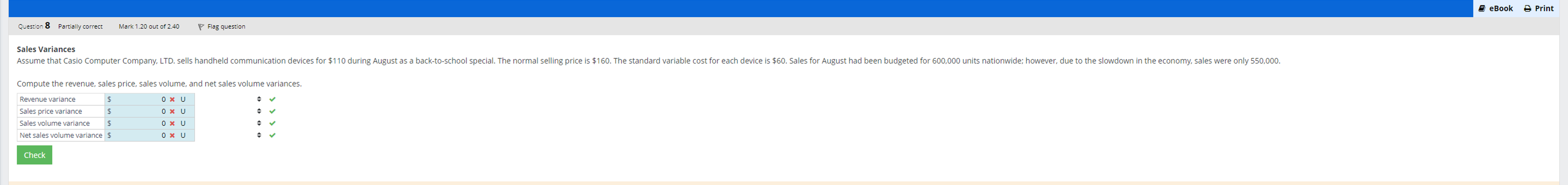 Solved solve the missing info | Chegg.com