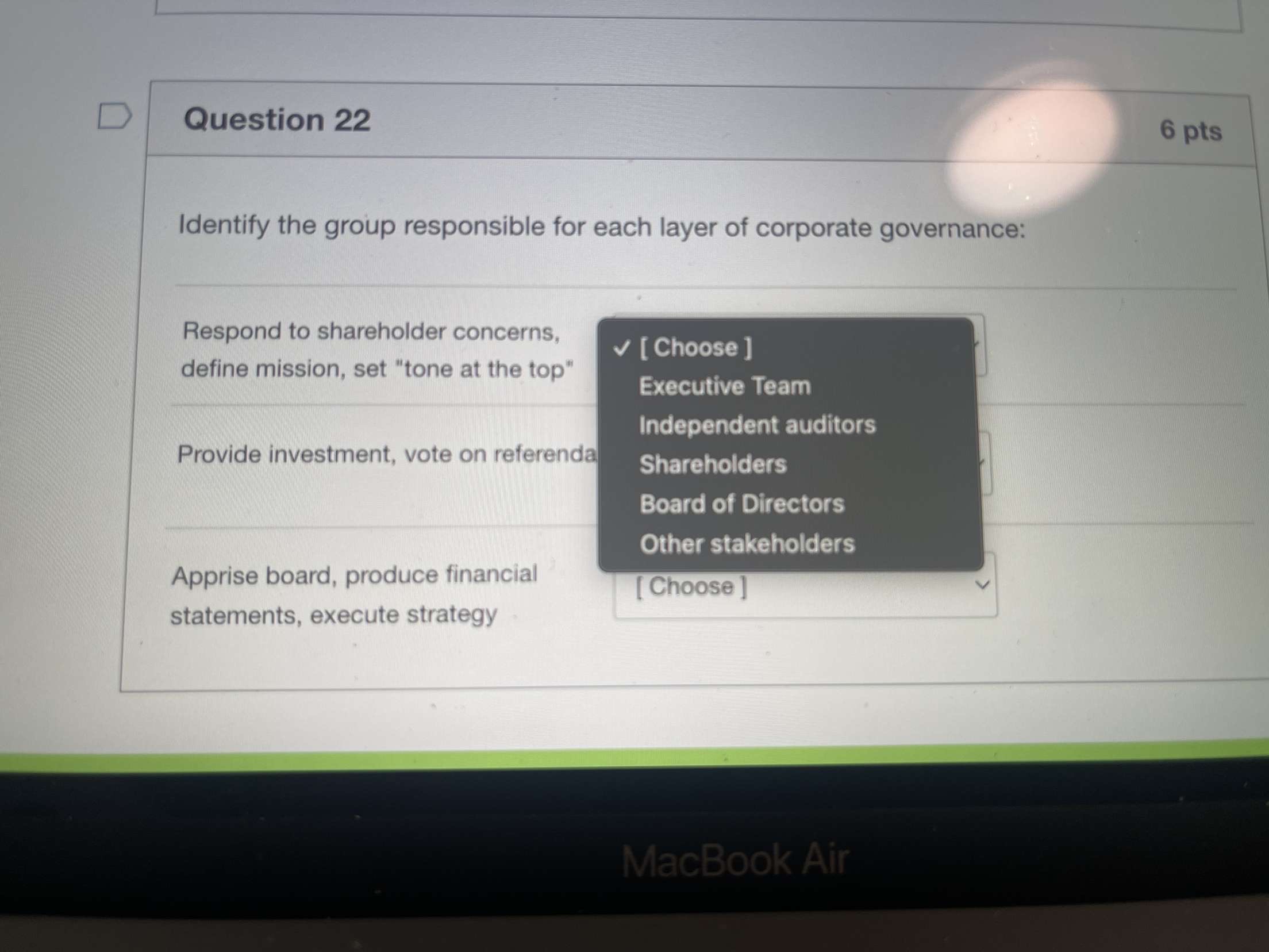 Solved Question 226ptsIdentify the group responsible for | Chegg.com
