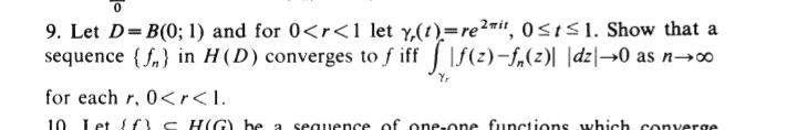 Solved Let D=B(0;1) ﻿and for | Chegg.com