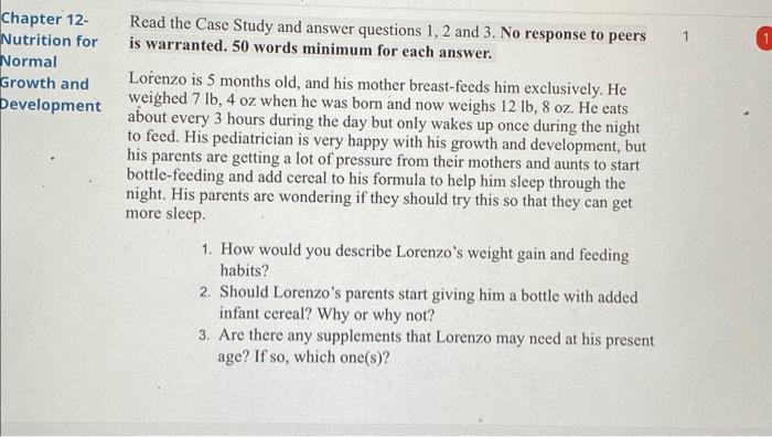 Solved Chapter 12- Read the Case Study and answer questions | Chegg.com