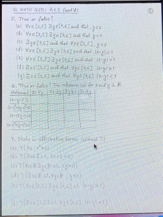 Solved - 56% GL MATH 1650: A4.2 (2080) 1. Which of the | Chegg.com
