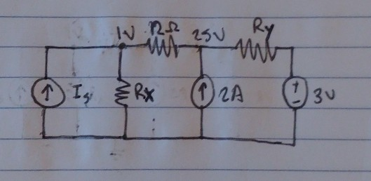 Solved Solve for Ry values of Is, Ry, and Rx are not | Chegg.com