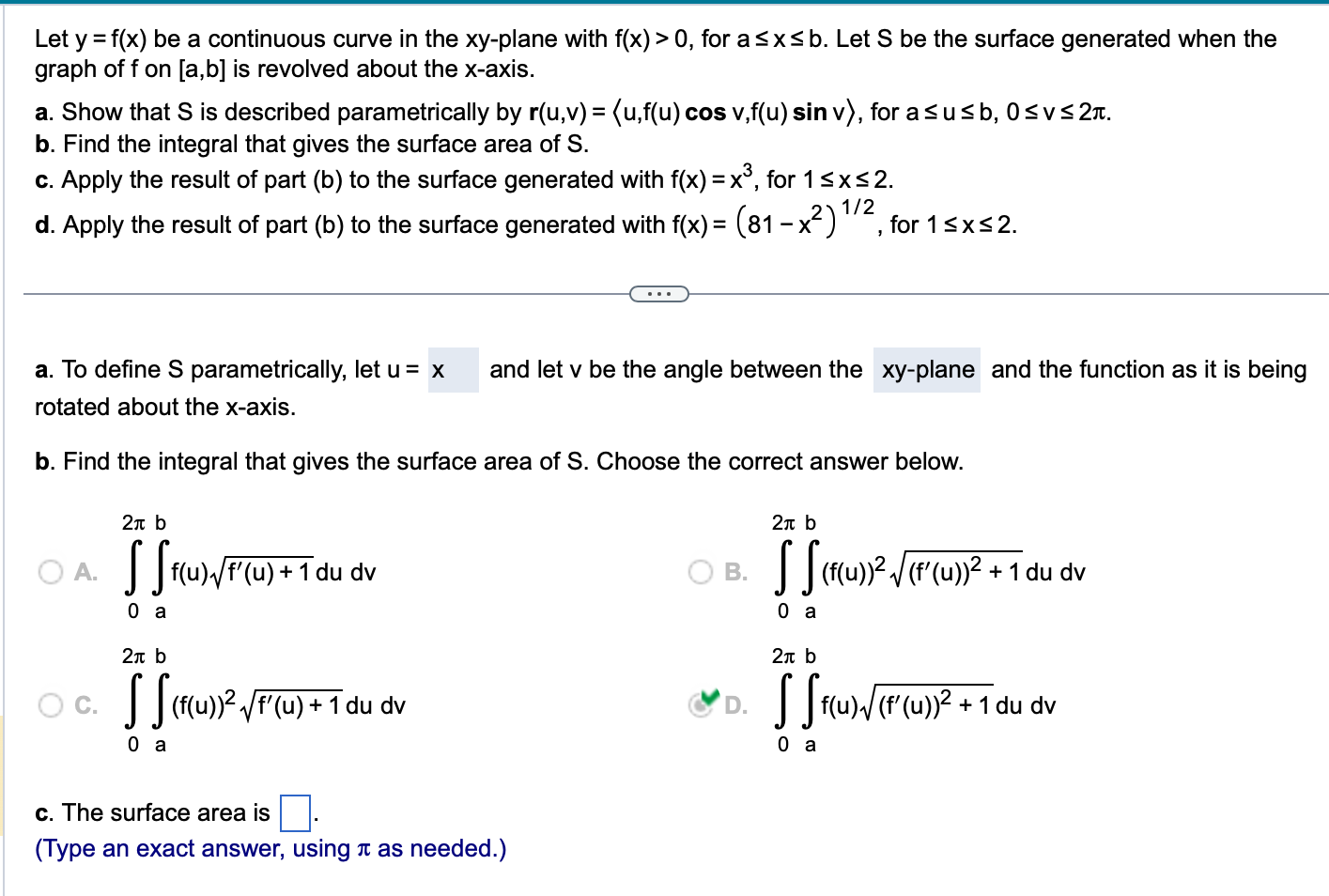 Solved Let y=f(x) ﻿be a continuous curve in the xy-plane | Chegg.com