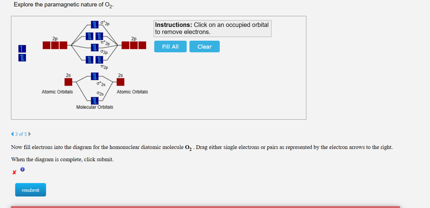 Solved Explore The Paramagnetic Nature Of O2 Instructions