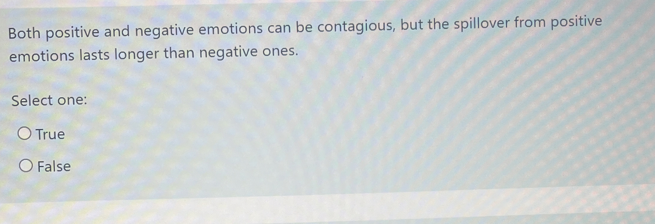 Solved Both positive and negative emotions can be | Chegg.com