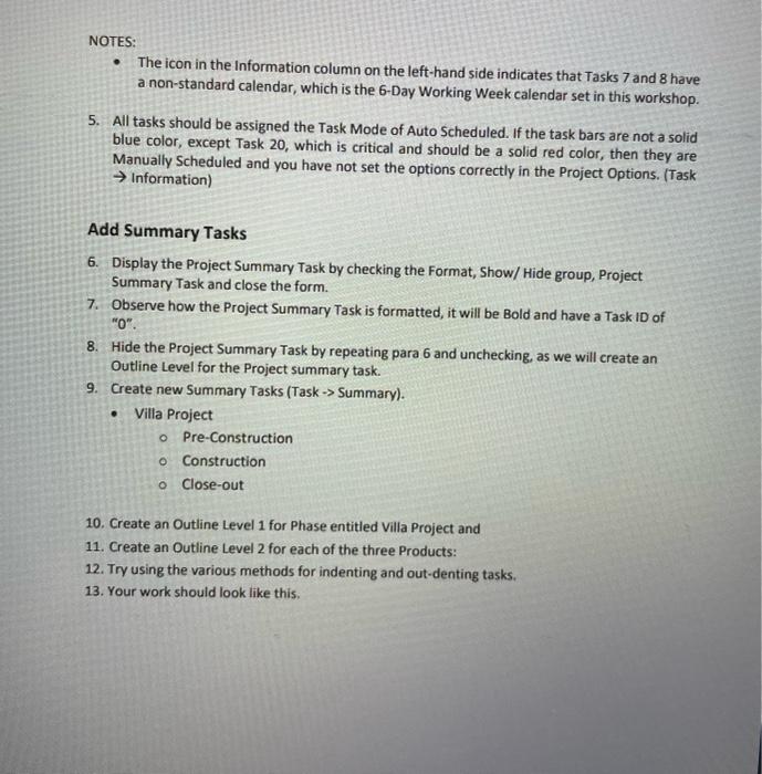 Solved Workshop - Entering and Organizing tasks on | Chegg.com