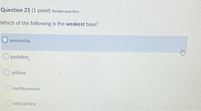 Solved Question 19 (1 point) Retake question How does the | Chegg.com