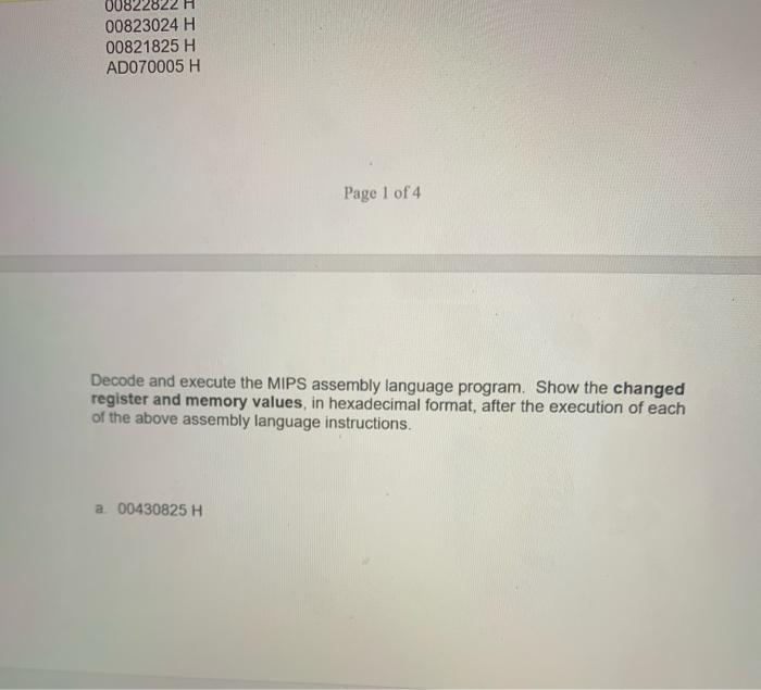 Solved Given the following instruction format, 16-bit | Chegg.com