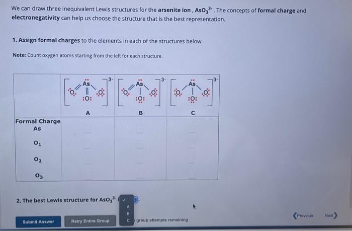 Solved electronegativity can help us choose the structure | Chegg.com