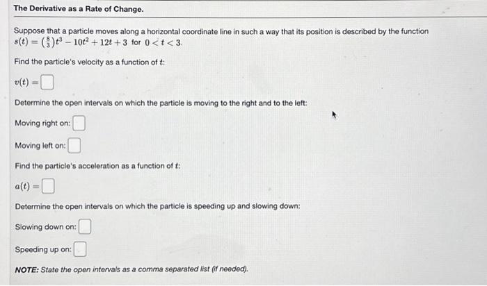 Solved Suppose that a particle moves along a horizontal | Chegg.com