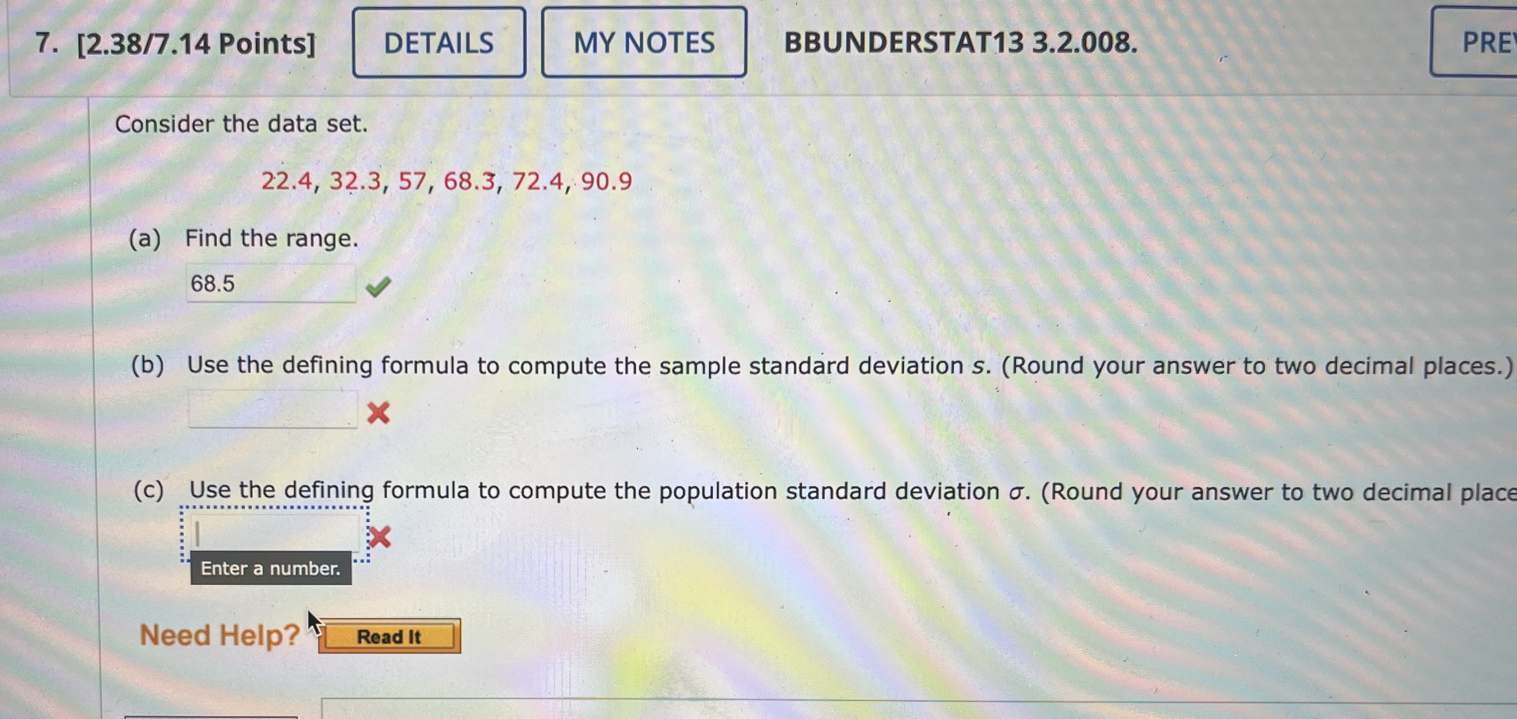 Solved How to solve Consider the data | Chegg.com