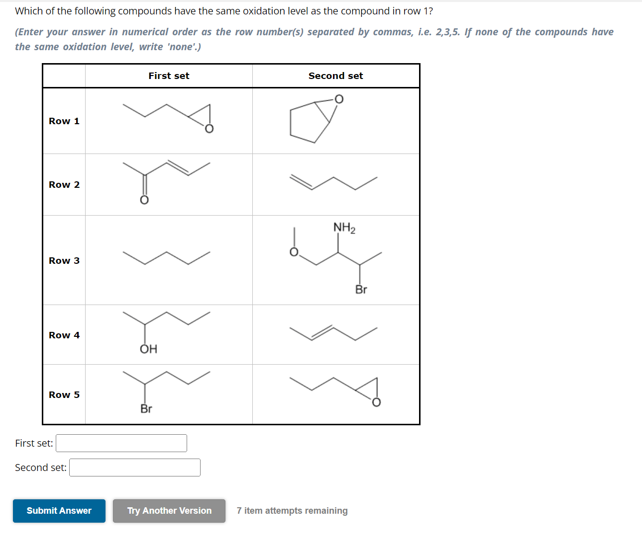 Solved Which of the following compounds have the same | Chegg.com