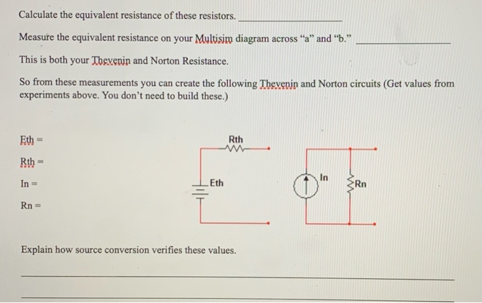 Perform the measurement with a multimeter in Multisim | Chegg.com