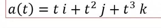 Solved a(t)=ti+t2j+t3k | Chegg.com