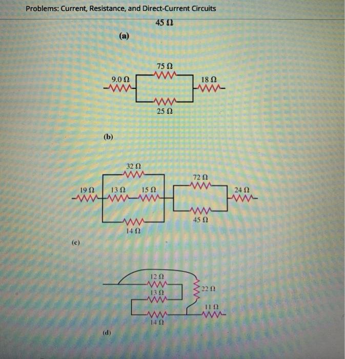 Solved Problems: Current, Resistance, and Direct-Current | Chegg.com