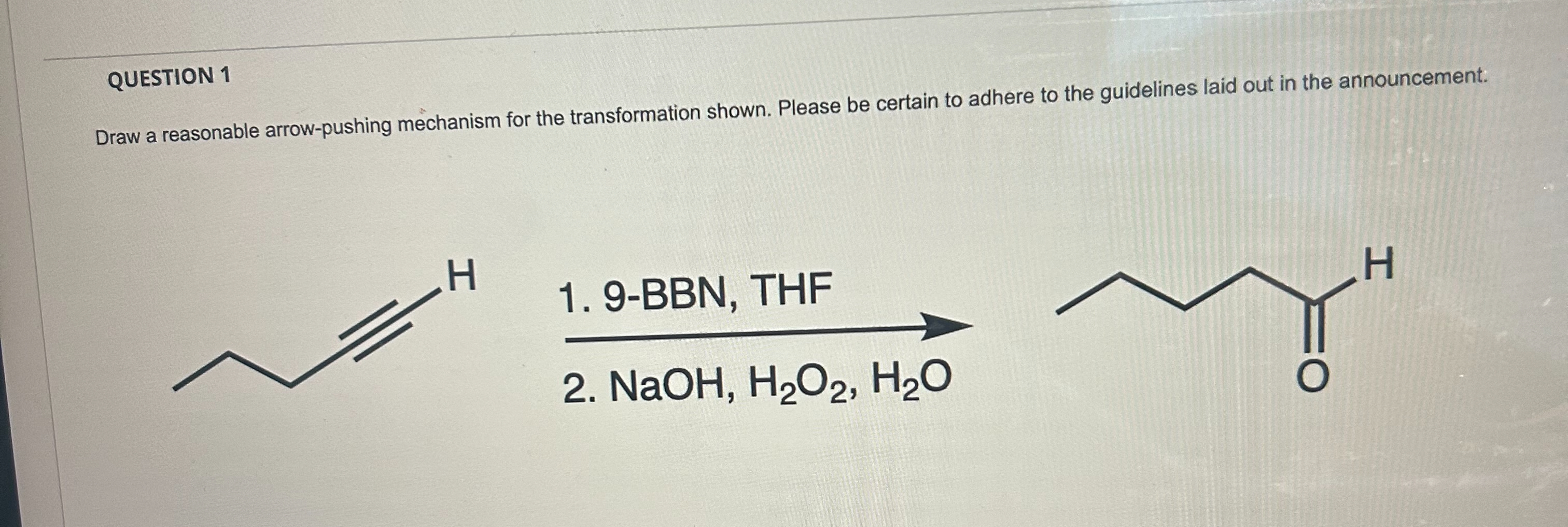 Solved Draw arrow pushing mechanism, indentify | Chegg.com
