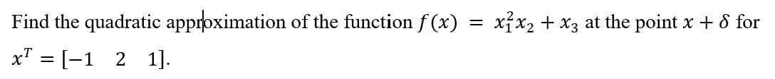 Solved Find the quadratic approximation of the function | Chegg.com