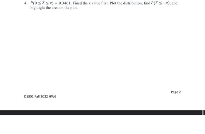 Solved Q2. Find the z value of the following standard normal | Chegg.com