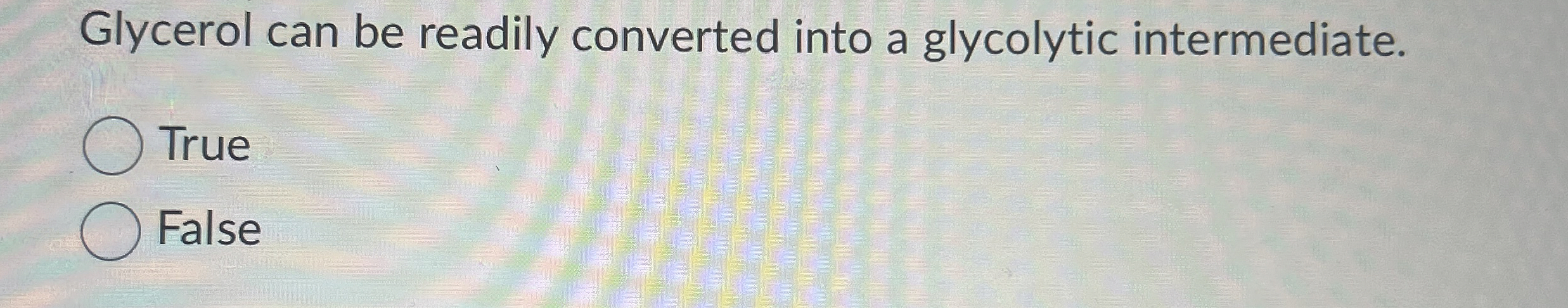Solved Glycerol can be readily converted into a glycolytic | Chegg.com