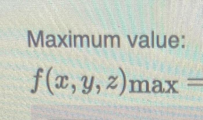 Solved Find the minimum and maximum points of | Chegg.com