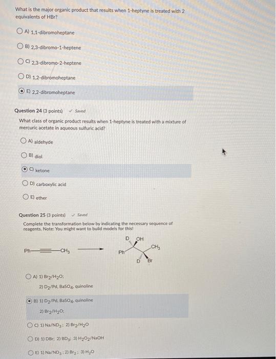 Solved Predict the most likely mechanism for the reaction | Chegg.com