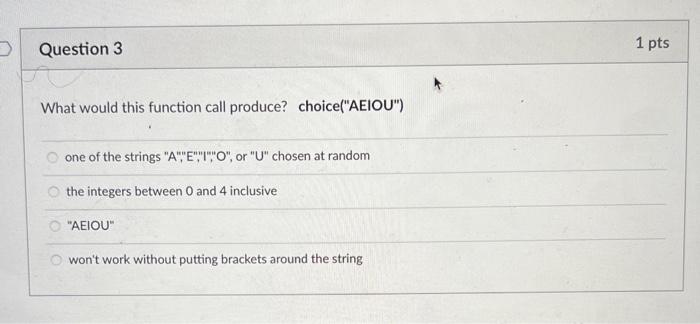 Solved You can assume the random library has been imported | Chegg.com