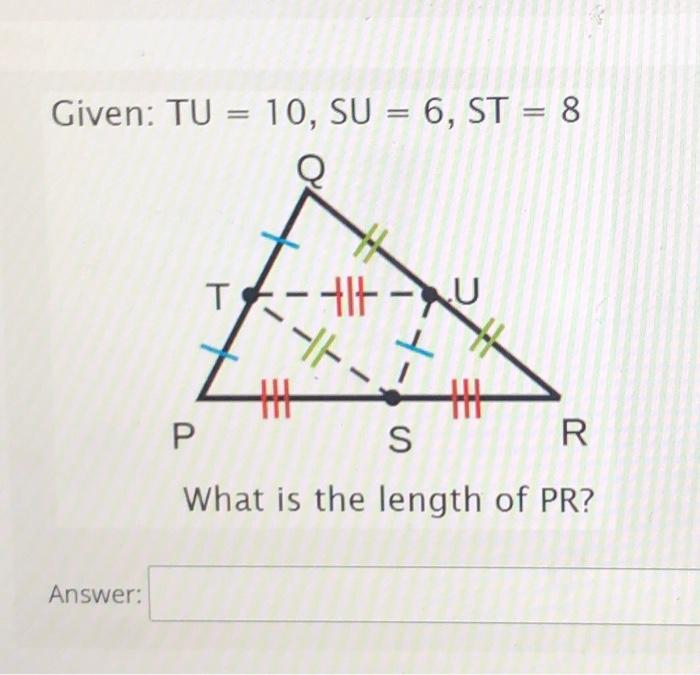 Solved \\[ \\mathrm{TU}=10, \\mathrm{SU}=6, \\mathrm{ST}=8 | Chegg.com