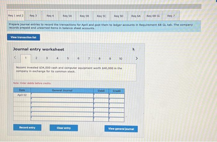 Solved Problem 3.5A (Algo) Applying the accounting cycle LO | Chegg.com